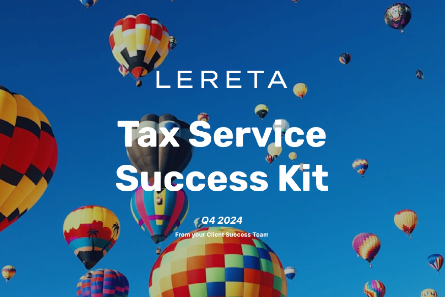 LERETAnet Tax Services Success Kit